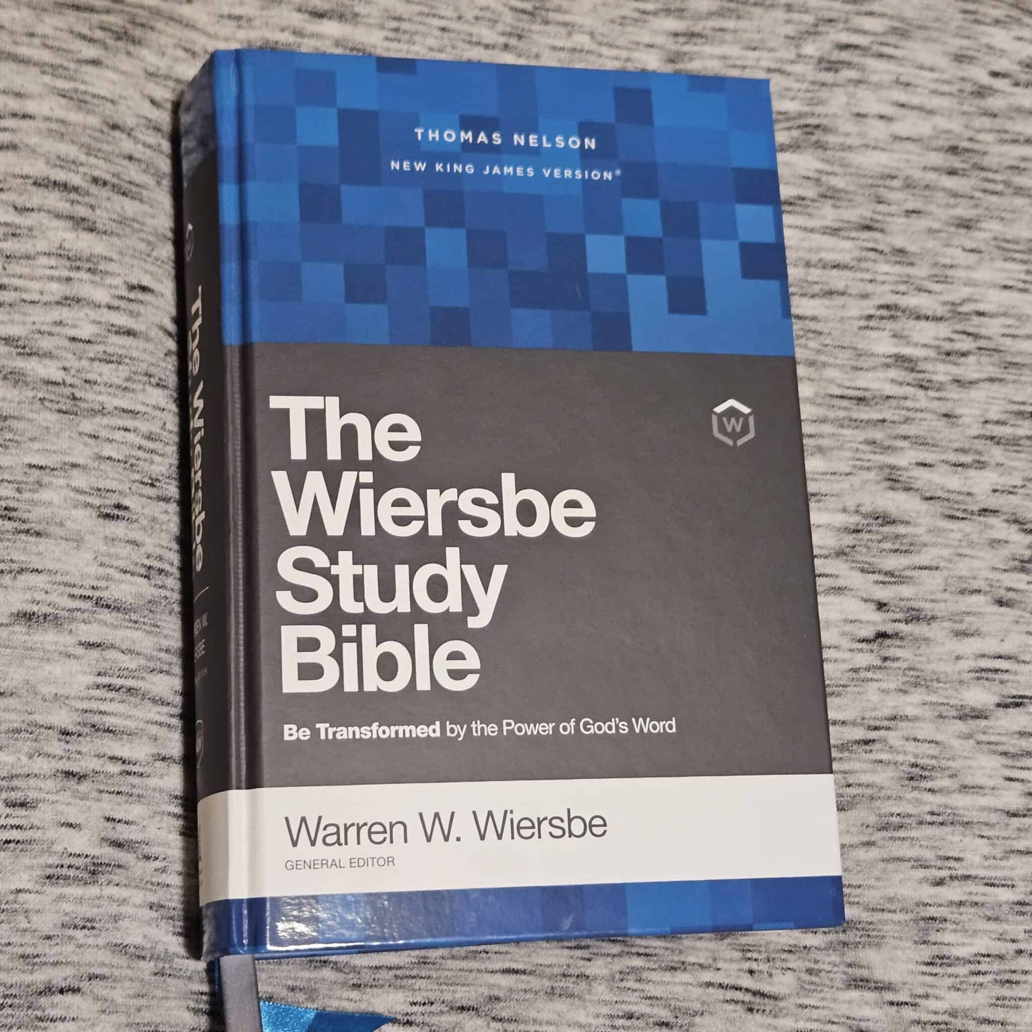Warren Wiersbe Study Bible Review: An Honest Look - Bible Wonderlife