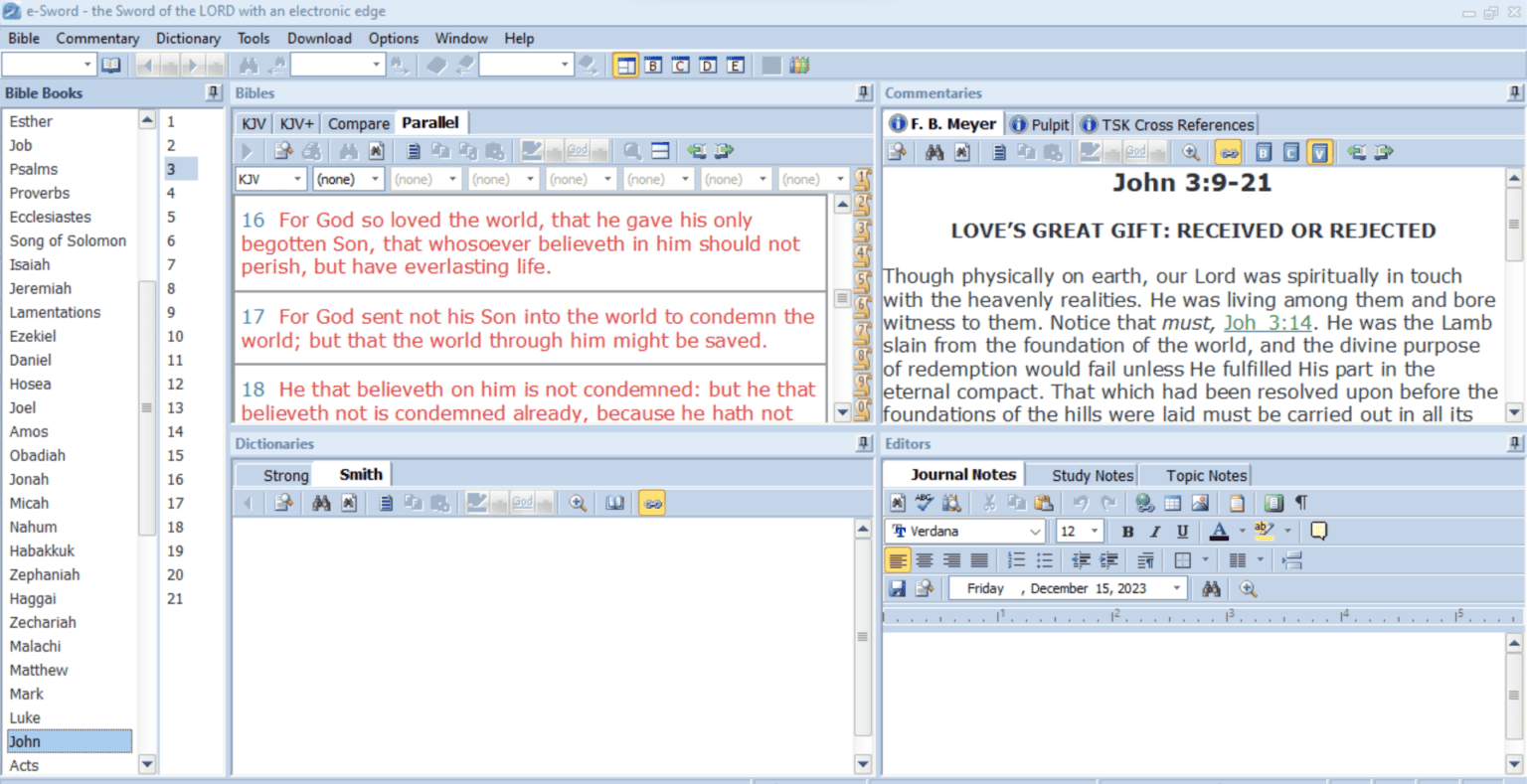 Bible Software: 7 Free Options For Newbies and What’s Worth it - Bible ...